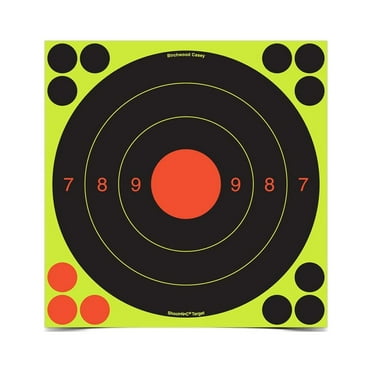 UIT Shoot•N•C® 20 cm 25/50 meter Target - 30 targets - Walmart.com