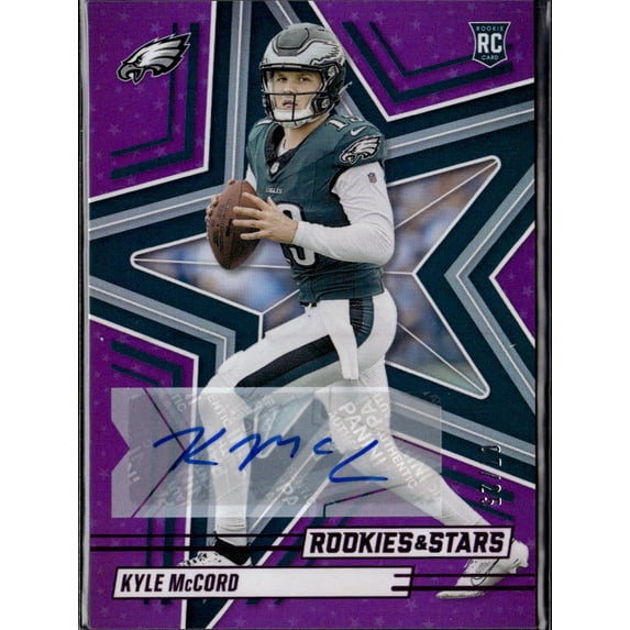 2025 Panini Rookies & Stars Kyle McCord #151 Purple RC - Walmart.com