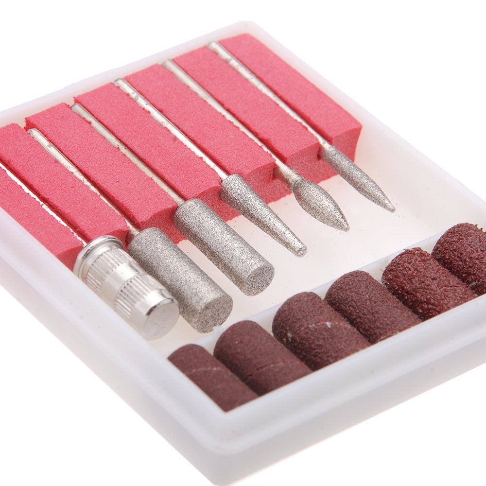 Click here for Lifcasual 6pcs Nail Art Drill Bits And Sanding Ban... prices