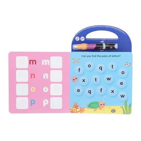 Alphabet Water Painting Book, Help Children Learn Water Reveal Activity ...