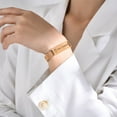 Medical Alert Bracelets for Women, Adjustable Stainless Steel Mesh ...