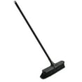 Libman 18" All-Purpose Multi-Surface Push Broom, Black Powder Coated ...
