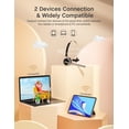 Mpow Bluetooth Headset with 200h Charging Base, Noise-Canceling Mic ...