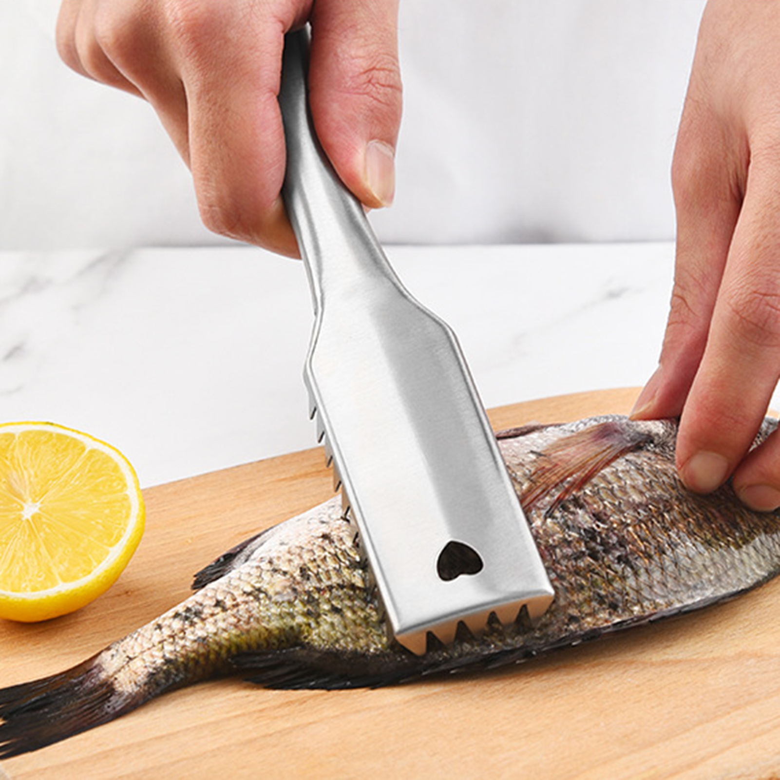 High Efficiency Fish Grater - Rust-proof Stainless Steel, Ergonomic ...