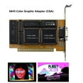 CGA Graphics Card with ISA Interface Small Size Easy Installation for ...