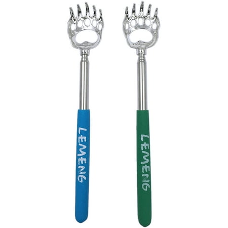 (2- PACK) LEMENG Portable Extendable Telescopic Bear Claws Metal Back ...