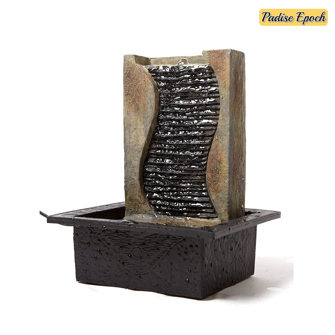 Tabletop Fountain Indoor Feng Shui Water Fountain Desk Office Home ...