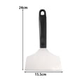 Eavy Duty Griddle Scraper Stainless Scraper With Full Silicone Handle ...