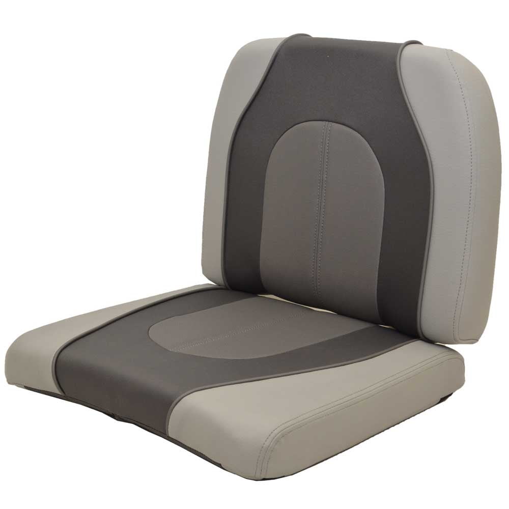 Crestliner Boat Seat Cushion 2156594 / 2156671 | Charcoal Gray (Set of ...