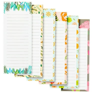Plain Notepads, Blank Note Pads with 50 Sheets (3 x 5 Inches, 10 Pack ...