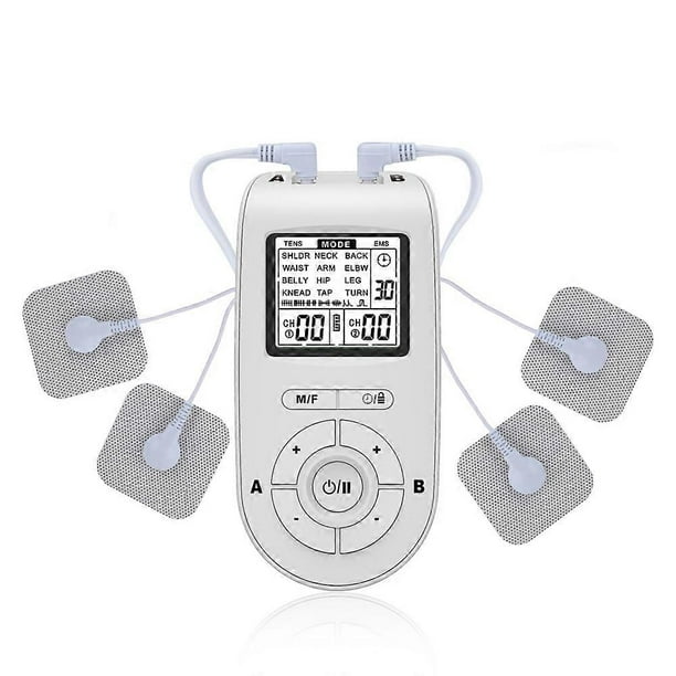 24 Modes EMS Electric Muscle Therapy Stimulator Tens Unit Machine ...