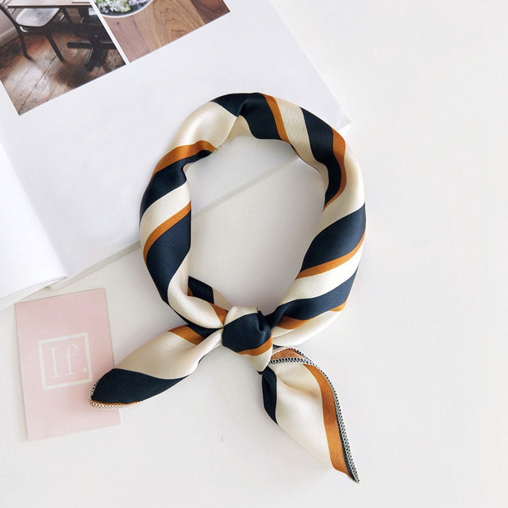 Click here for Crafthrou 2pcs Square Shaped Scarf For Women Satin... prices