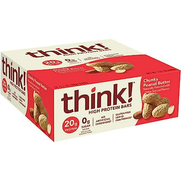Barras de Proteina Sabor Crema de Cacahuate THINK THIN | Bodega Aurrera en línea
