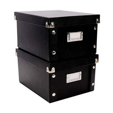Oxford Reinforced Index Organizer Storage, Lift-Off Cover, Holds 1,200 ...