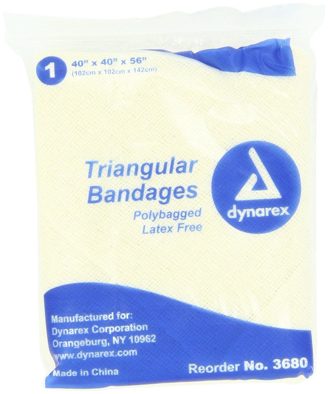 Dynarex Triangular Bandage 40 x 40 x 56 12 ea - Walmart.com