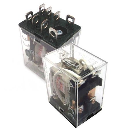 LY2-AC220/240 - RELAY AC 220/240VAC 2P2T 10A 8P QT SKT MT 10A/220VAC ...