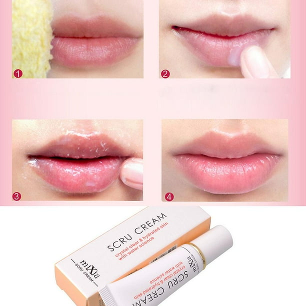 Belleza Exfoliante para labios Eliminación Horniness Water Science ...