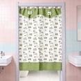 Cute Printed Fabric Door Curtain Lightweight Privacy Partition For ...