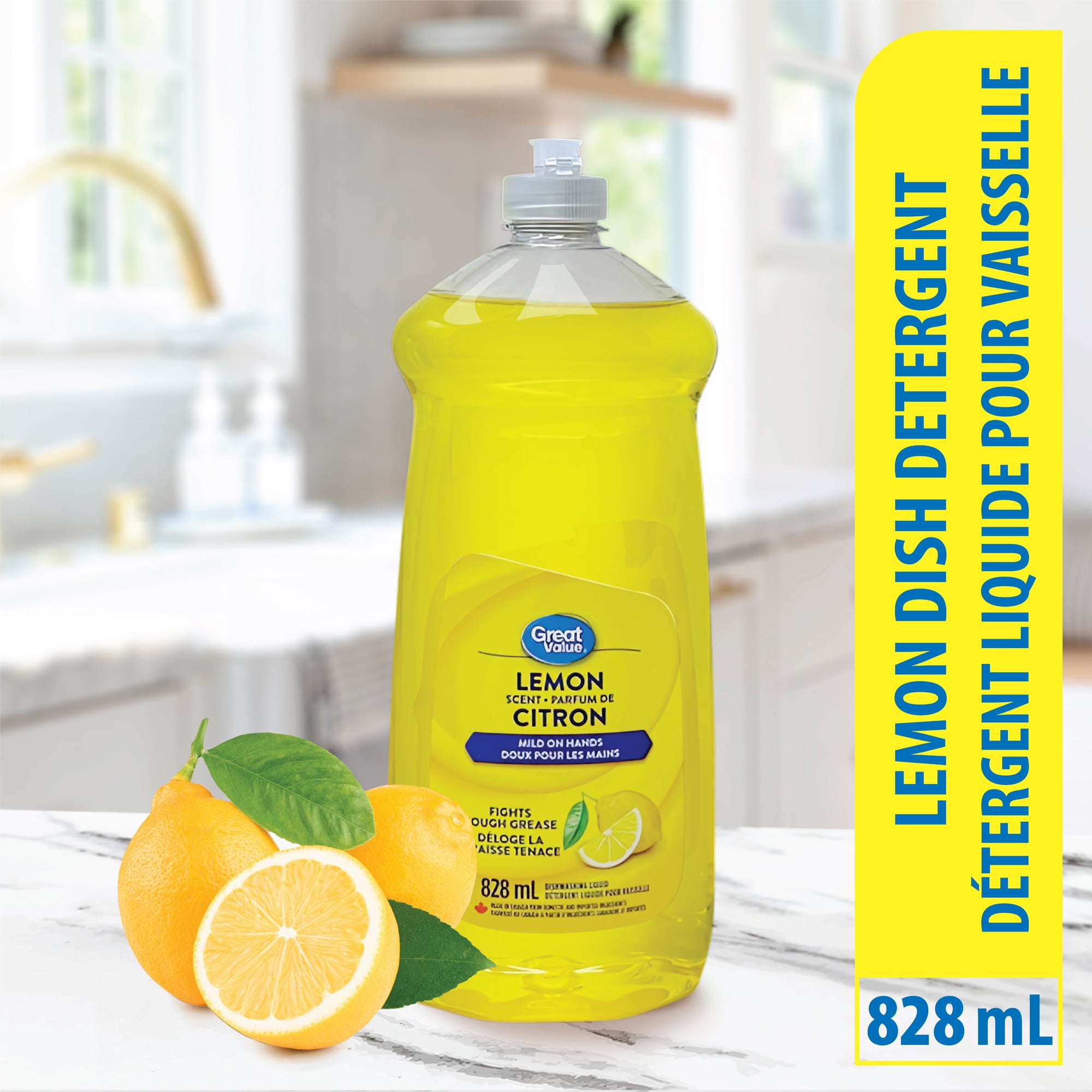 Click here for Great Value 828ml Gv Dishwasing Liquid - Lemon Sce... prices