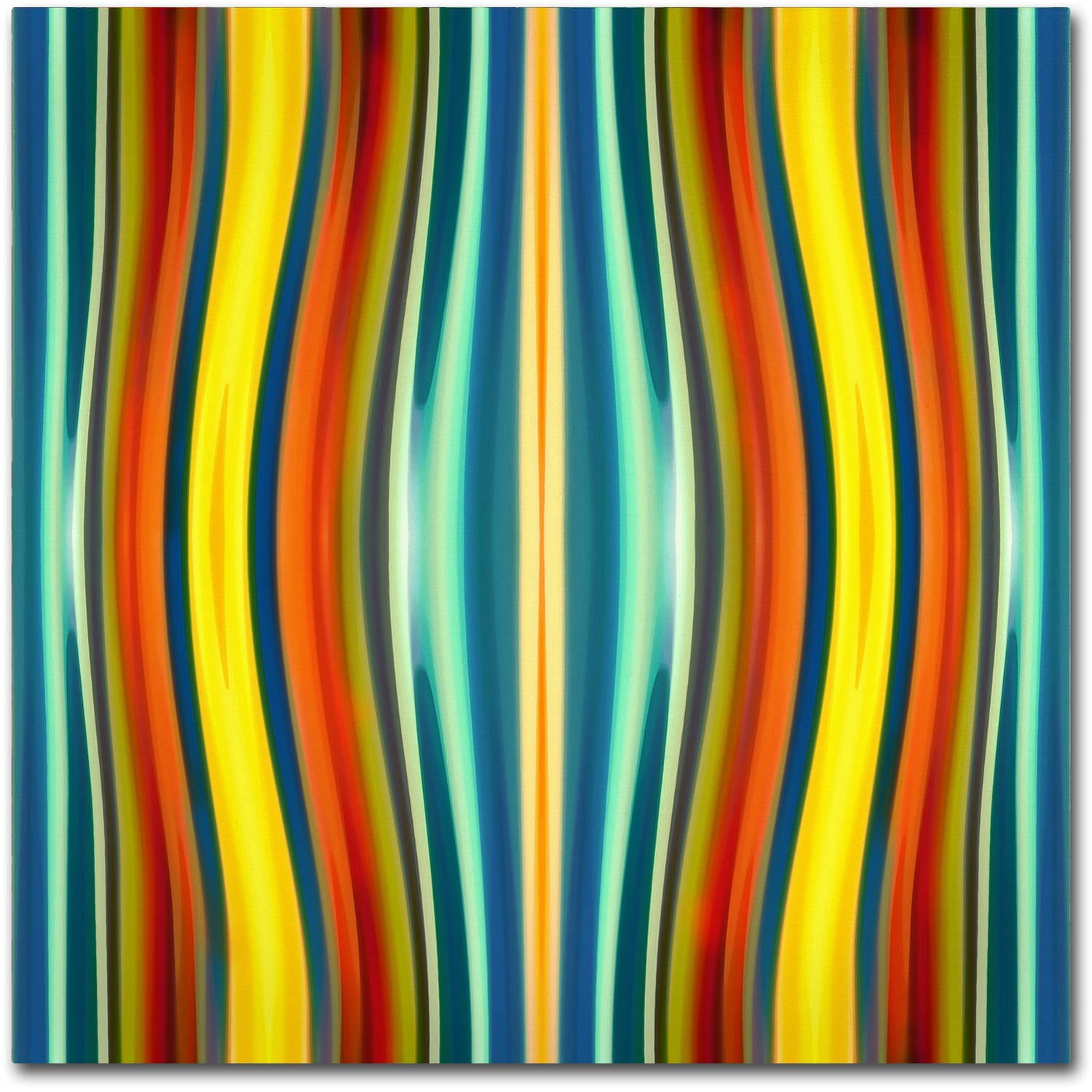 Trademark Fine Art "Fury Pattern 1" Canvas Art by Amy Vangsgard ...