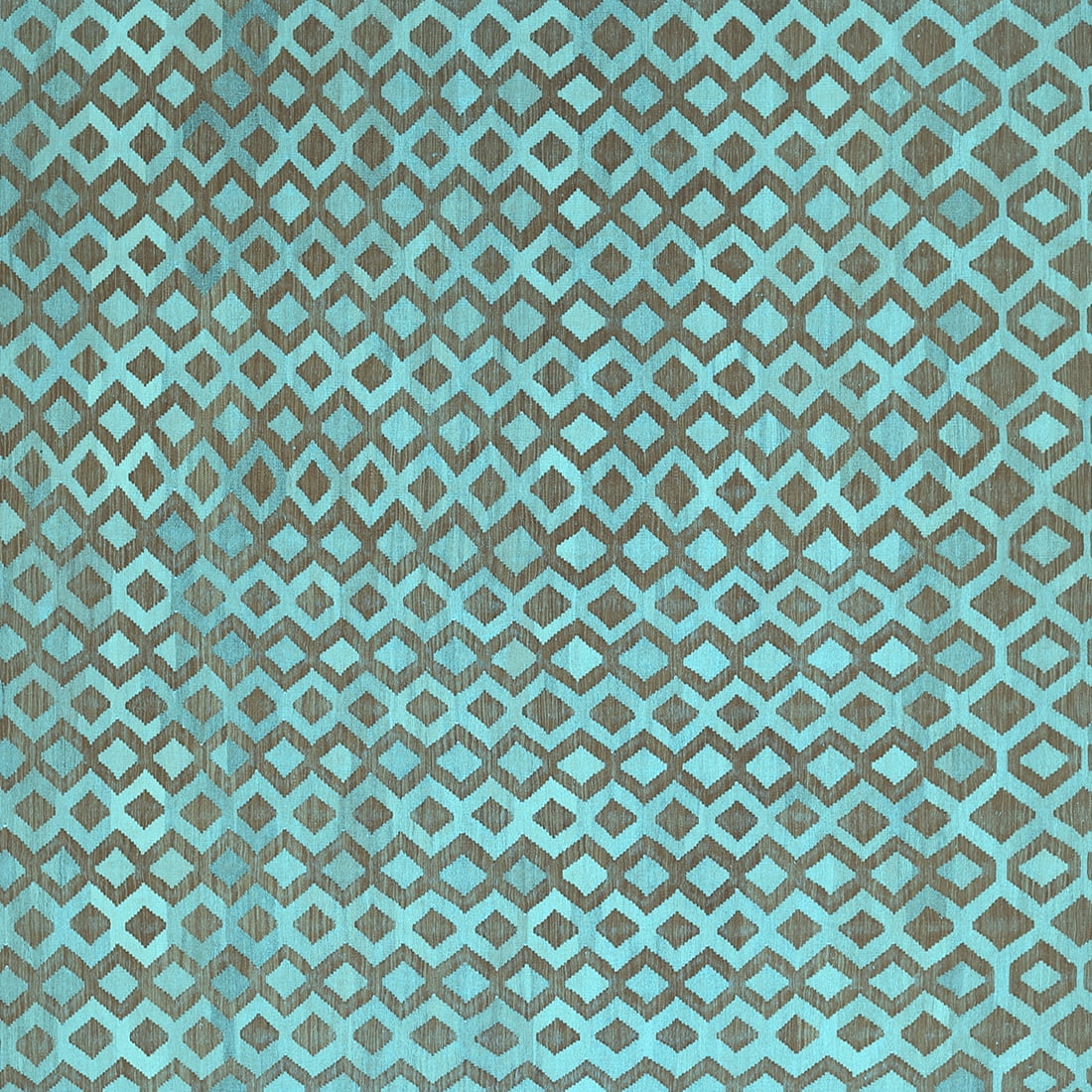 Ahgly Company Indoor Square Abstract Light Blue Contemporary Area Rugs ...