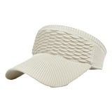 Opolski Spring Summer Women Empty Top Hat Sunscreen Caps for Sports ...