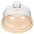 COSMOBETTY Dessert Dome Wood Square For Bakery Tool 1 Set 7.86x7.86x7 ...