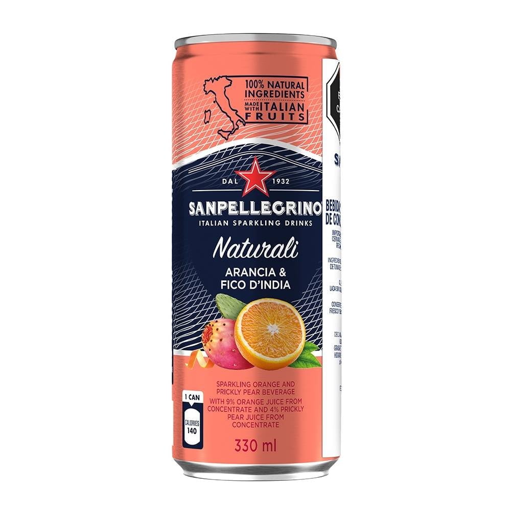 Agua mineral San Pellegrino sabor tuna rosa 330 ml | Walmart en línea