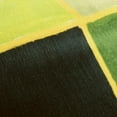Green Graphics Washable Geometric Art Area Rug size 5'x8' - Walmart.com