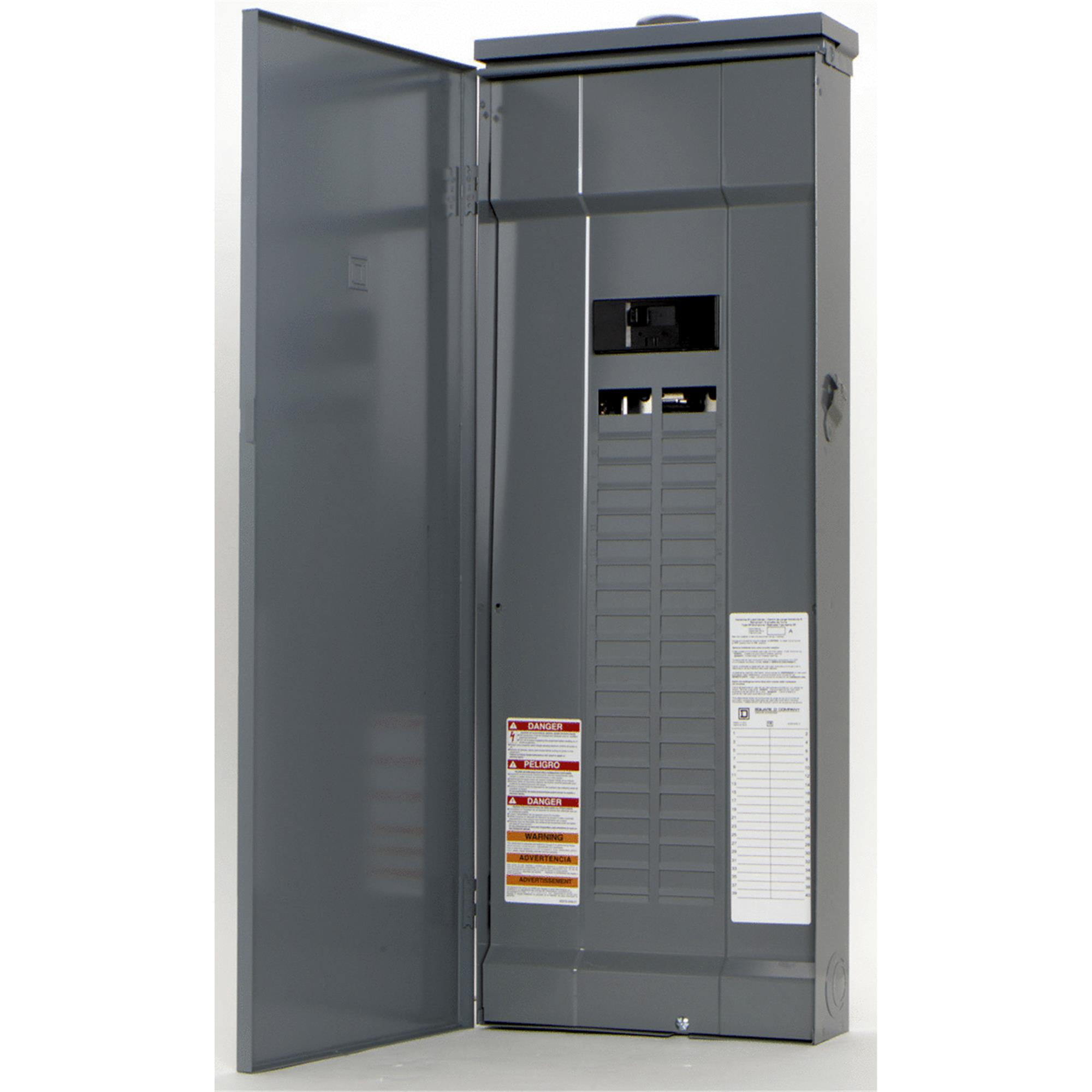 Square D Homeline 200A Main Breaker Plug-on Neutral Load Center ...