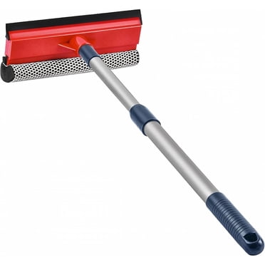 "DSV Professional Window Squeegee, 8"" Sponge Head & 17.5"" Extendable ...