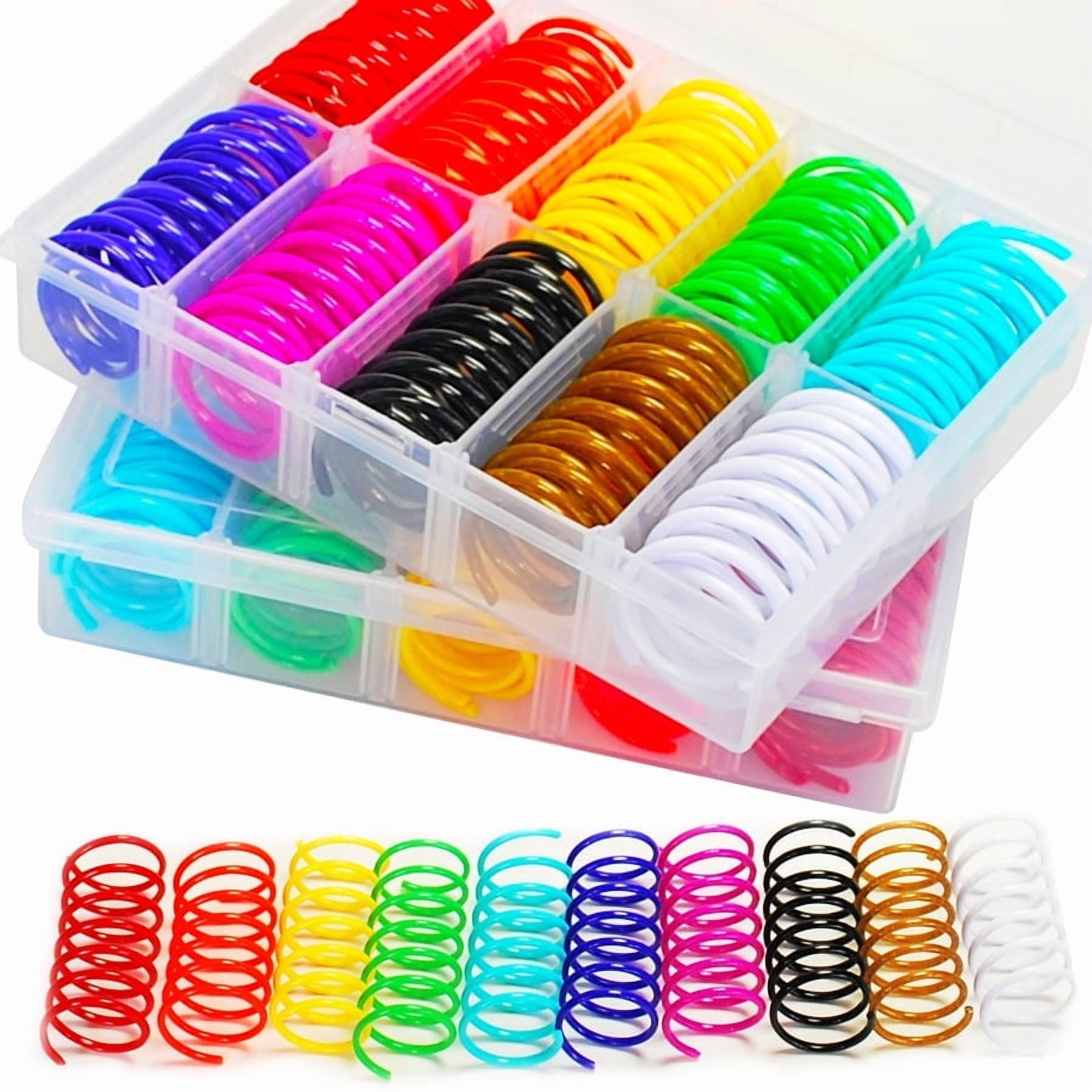 Click here for Joyarrive 80pcs 10 Colors Box Stored Cat Springs... prices