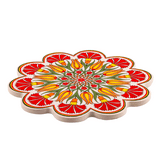 Table Trivets Red Tulips Large Ceramic Trivet 7" (18 cm) Trivets for ...