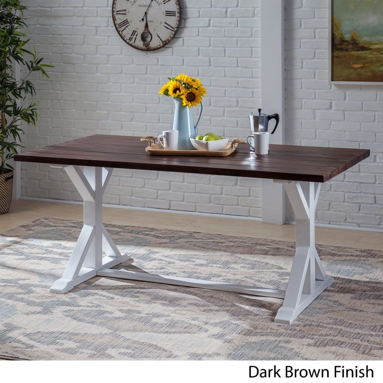 Dark Rustic Dining Table