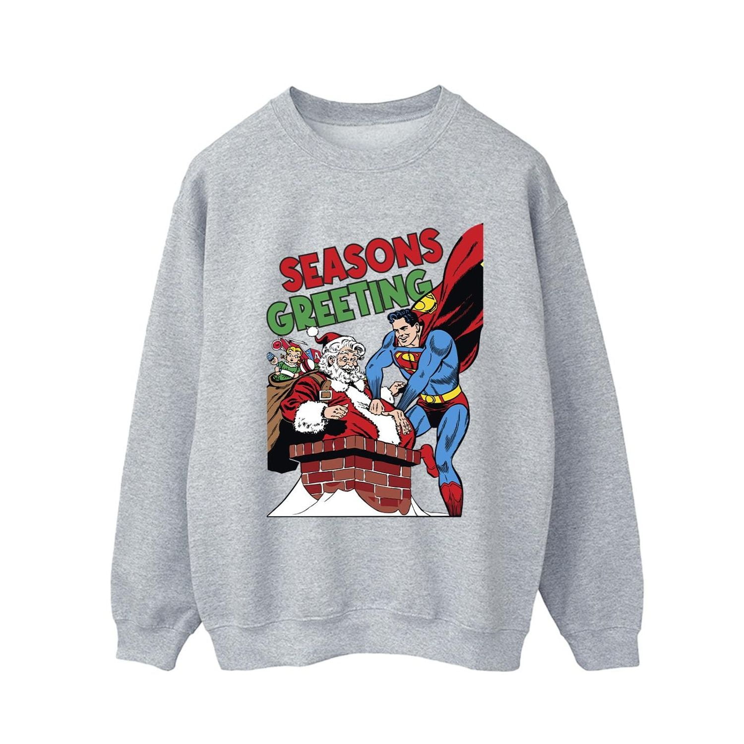 Click here for Dc Comics Mens Superman Santa Comic Sweatshirt L prices