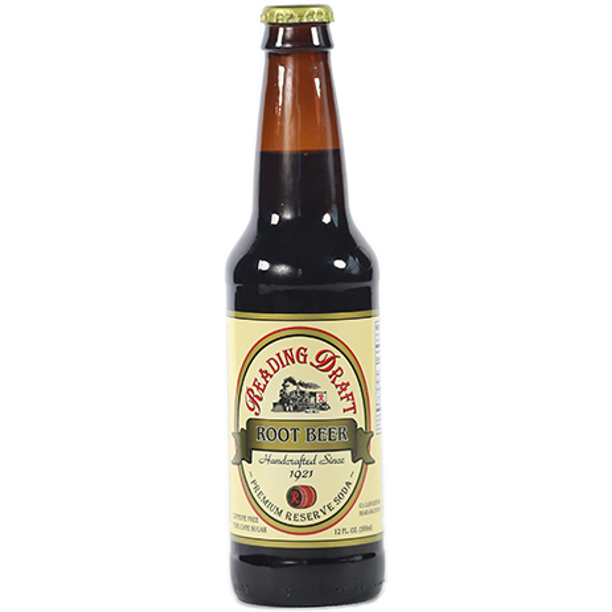 Reading Soda Works Handcrafted Bottled Root Beer, 12-Pack Case 12 fl ...