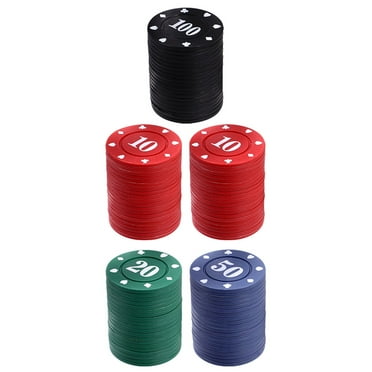 Poker Chips (100Pc) - 100 Pieces - Walmart.com