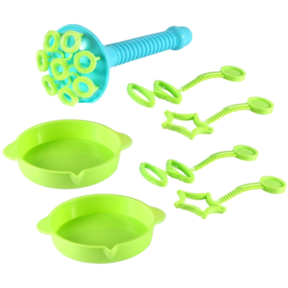 1 Set Funny Blowing Bubble Tool Jumbo Giant Blowing Bubble Tool Stylish Bubble Maker Toys for ...