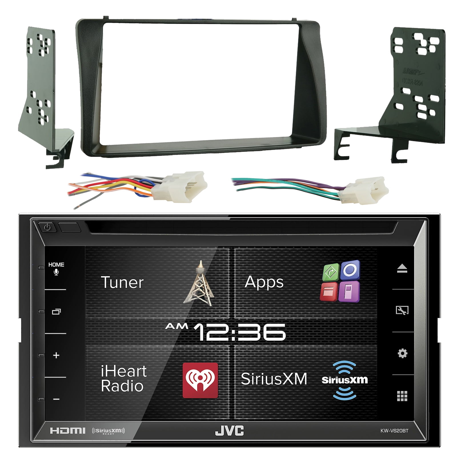 JVC KW-V620BT 6.8" Touch Screen Bluetooth CD MP3 Player Stereo Receiver ...