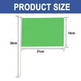 20Pcs Stick Flag Pennants Stick Flag Hand Held Small Flags Mini ...