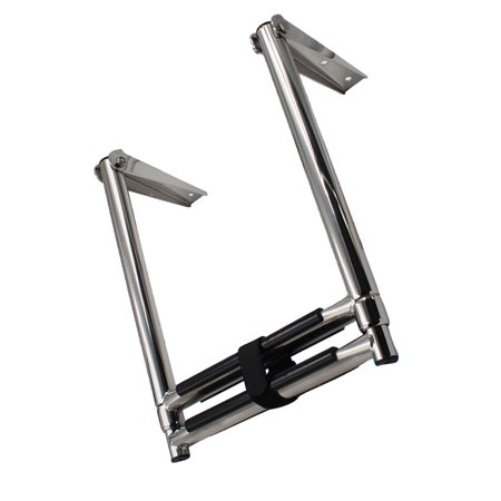 QualitChoice 2-step Ladder Fixing Base Non-slippery Stopper Boat ...