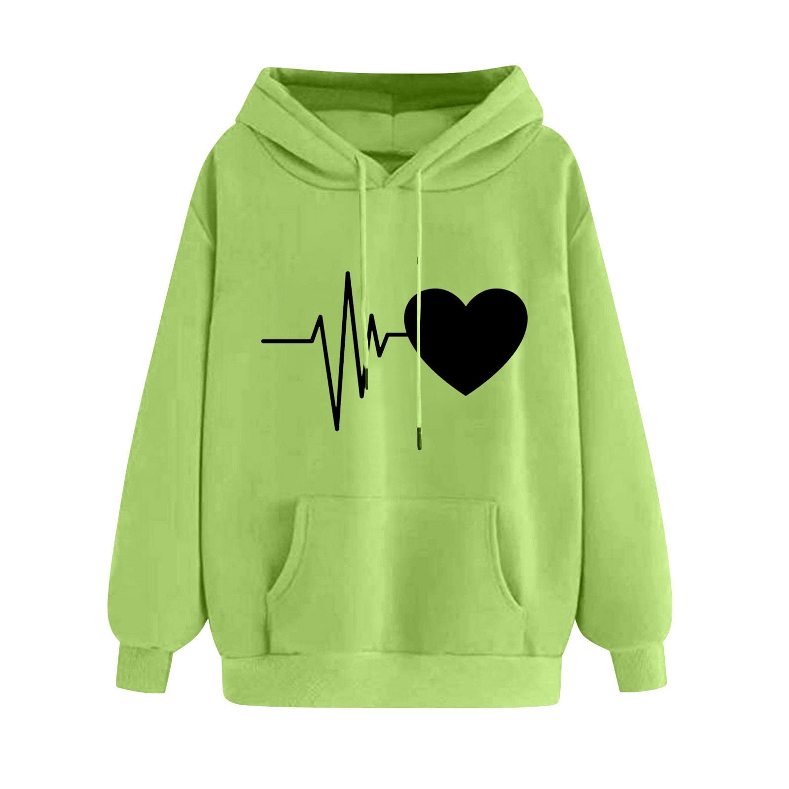 Click here for Yoeyez Oversized Sweatshirt For Women Love Heart P... prices
