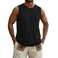 BRGZLK Sleeveless Tank Top For Men Crew Neck Athletic Casual Gym ...