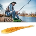 Fork Tail Fishing Lures Artificial Swimbait Soft Plastic Fishing Jigs ...