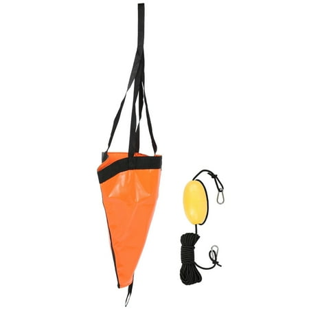 Kayak Drift Anchor, Fishing Anchor Float, Rubber Boat Float Kit, 32 ...
