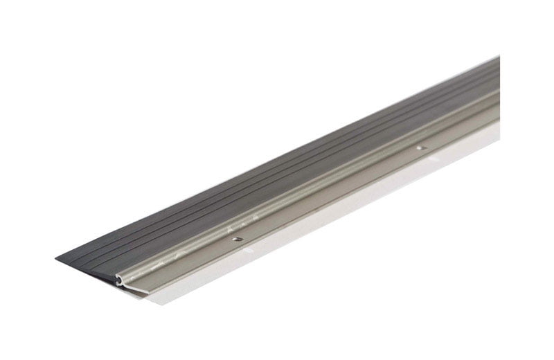M-D Building Products Silver Aluminum Door Sweep For Door Bottom 48 in ...