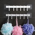 Multifunction Kitchen Storage Hook Cupboard 6 Hook Home Organizer ...