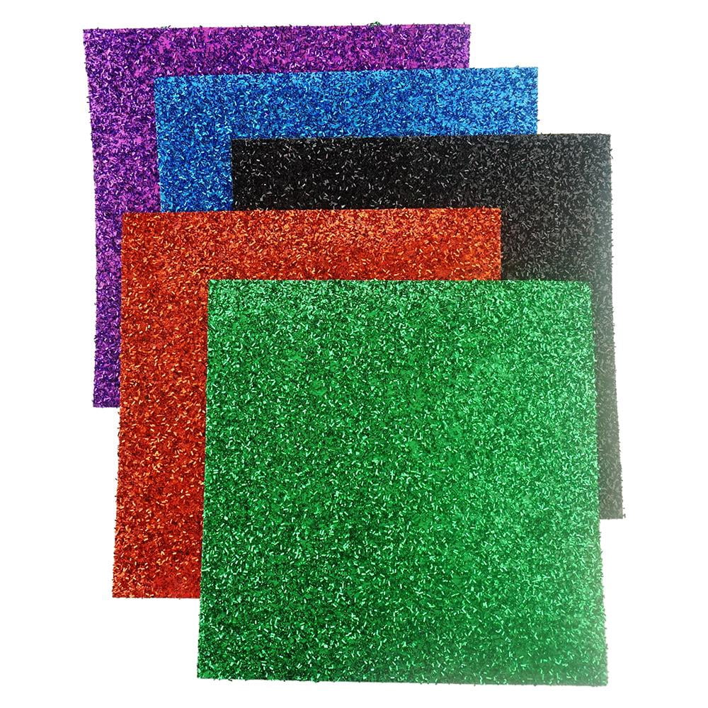 Metallic Grass Card Stock Sheets, Assorted, 12-Inch, 5-Piece, Primary ...
