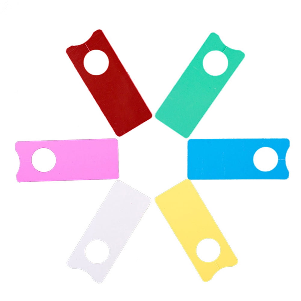 SPRING PARK 200Pcs Garden Hanging Plant Tags Ring Tag Hanging Plant ...