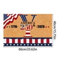 250Th Anniversary Patriotic Letter Doormat 1776-2026 Usa Flag Front ...